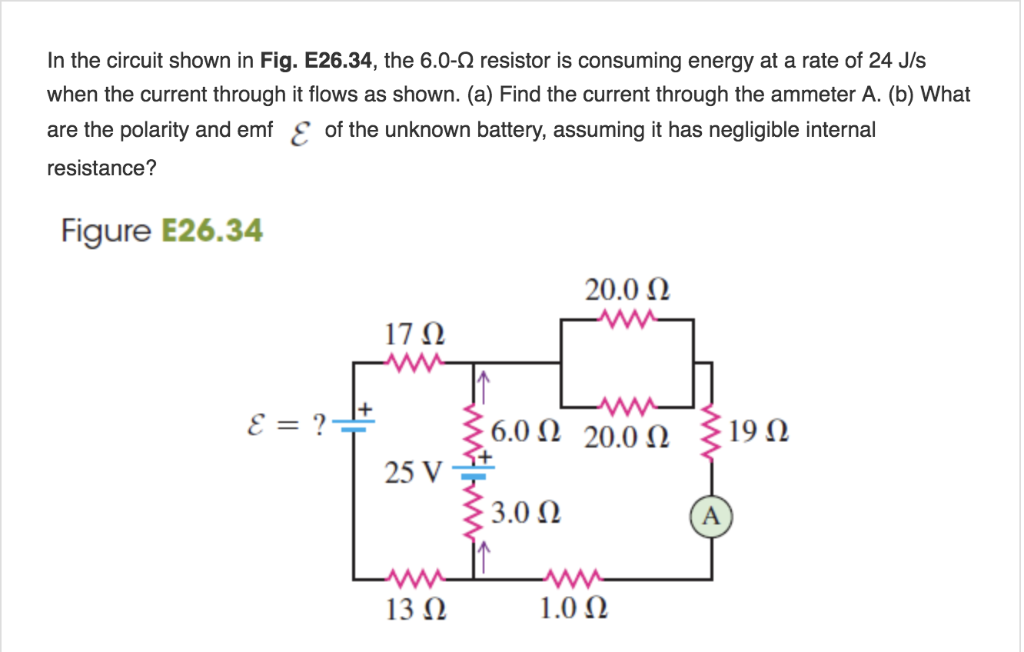Solved In the circuit shown in Fig. E2634, the 60-Ω resistor | Chegg.com