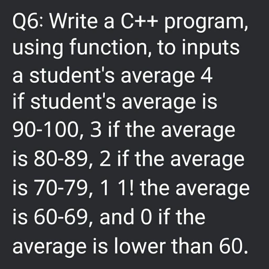 Solved Q6 Write A C Program Using Function To Inputs A 9004