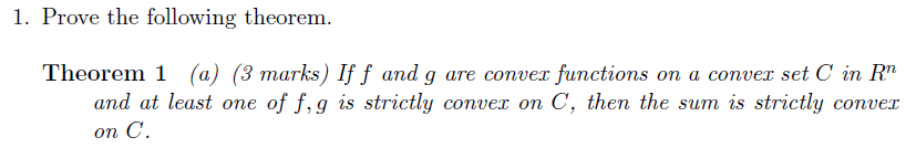 Solved 1. Prove the following theorem. Theorem 1 (a) (3 | Chegg.com