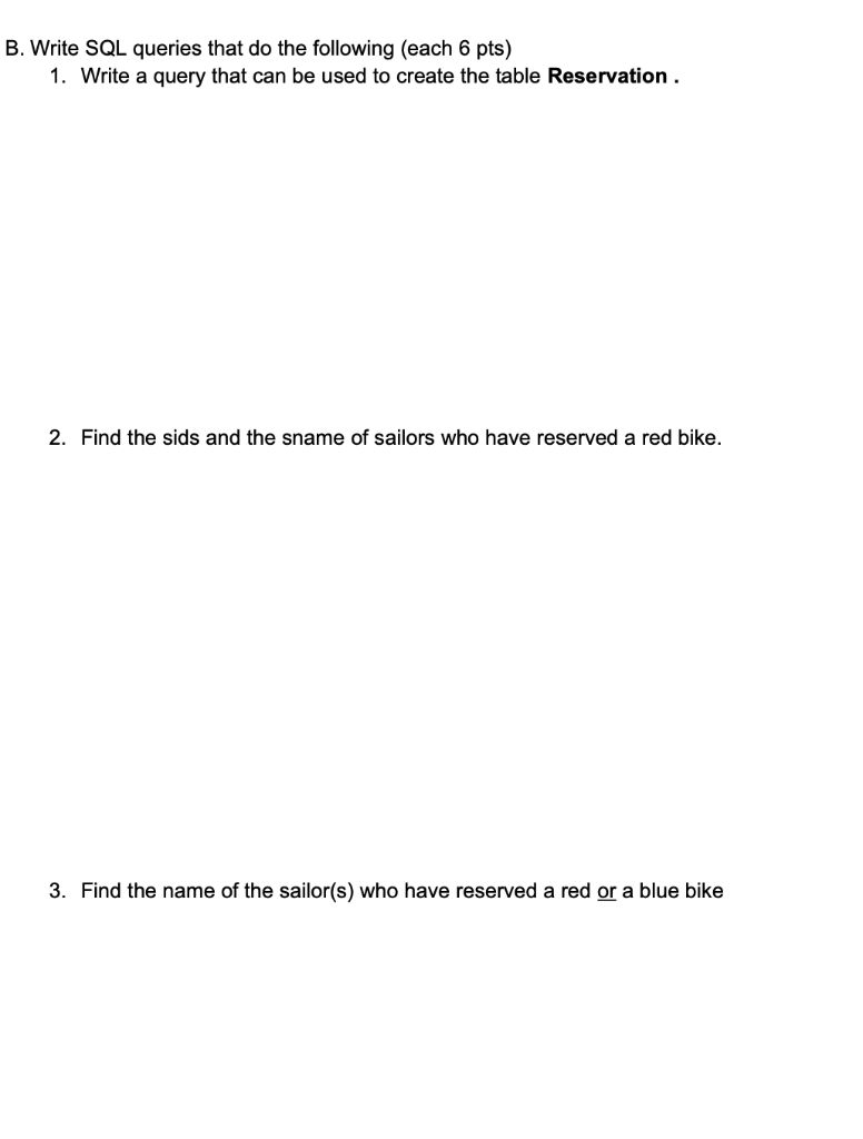 Solved Consider The Relational Database Schema Below For 6616