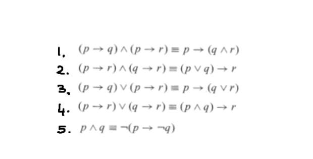 Solved Prove the logical statements using table Solve | Chegg.com