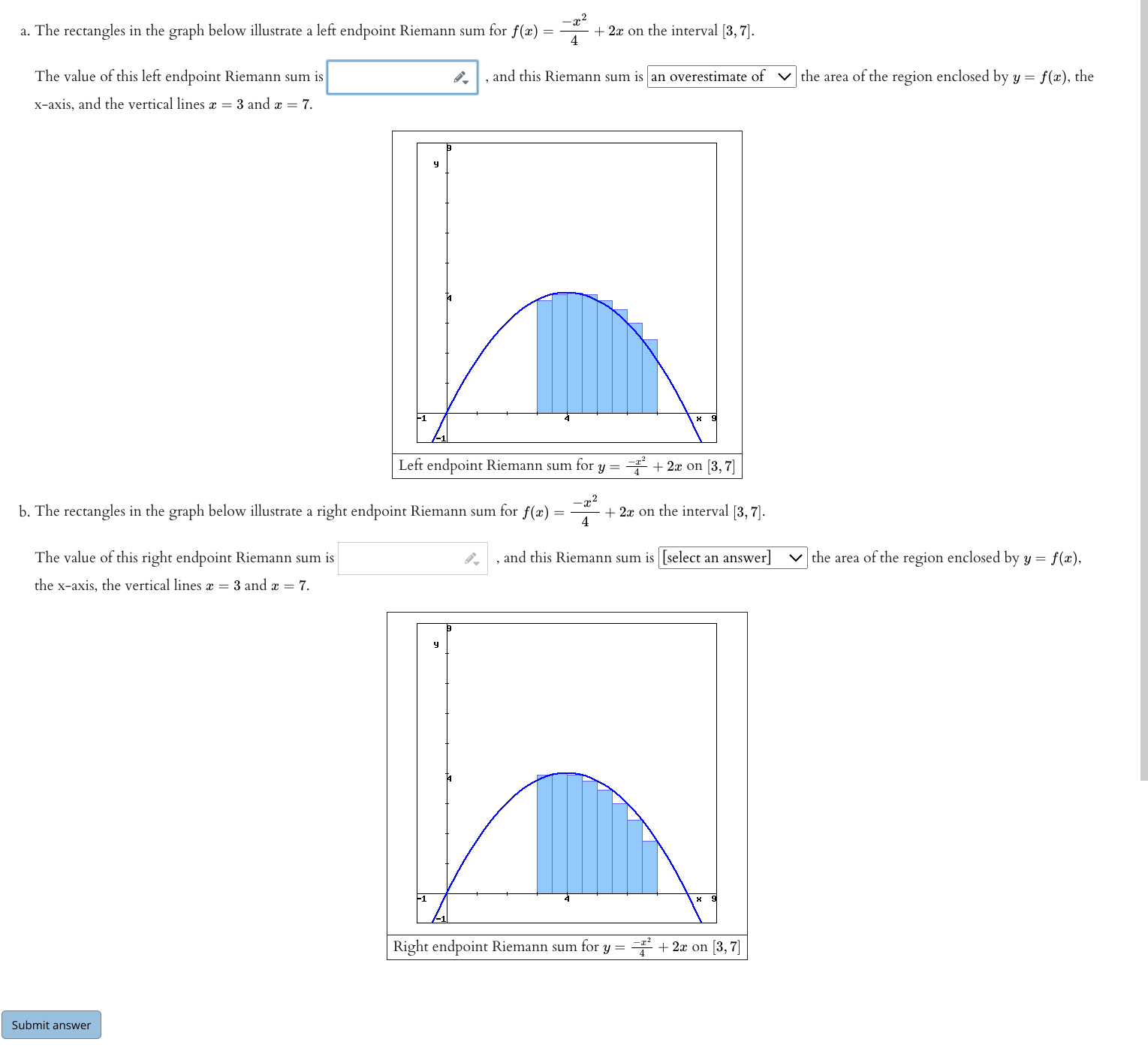Solved a. The rectangles in the graph below illustrate a | Chegg.com