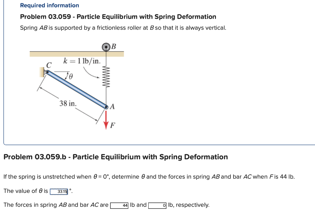 Solved Required information Problem 03.059 - Particle | Chegg.com