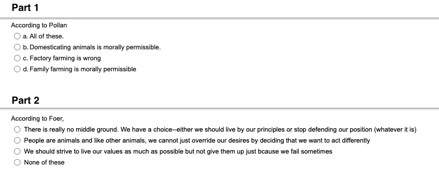 Solved Ethics 1. Answer the following parts from the | Chegg.com