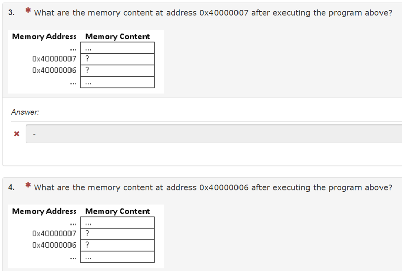 Solved AREA GP, CODE, READONLY TABLE_BASE EQU Ox40000000 | Chegg.com