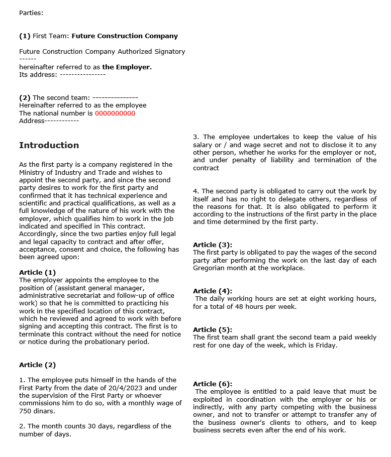 as show you have this contract between two parties | Chegg.com