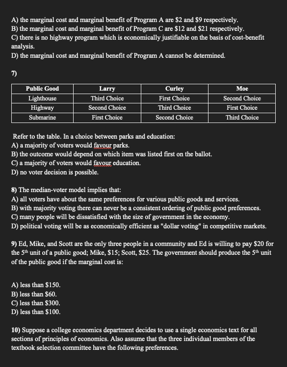 Solved 1) Which of the following would best explain why | Chegg.com