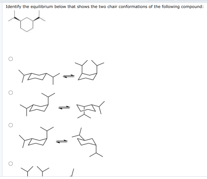 Solved Identify the equilibrium below that shows the two | Chegg.com