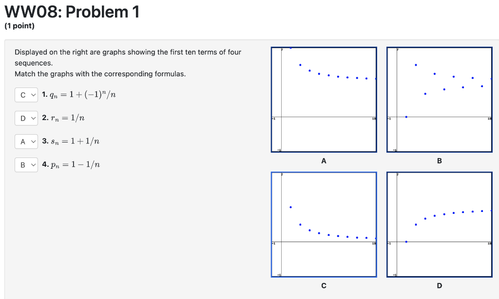 Solved Displayed on the right are graphs showing the first | Chegg.com