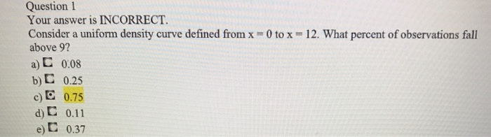 Solved Consider a uniform density curve defined from x=0 to | Chegg.com