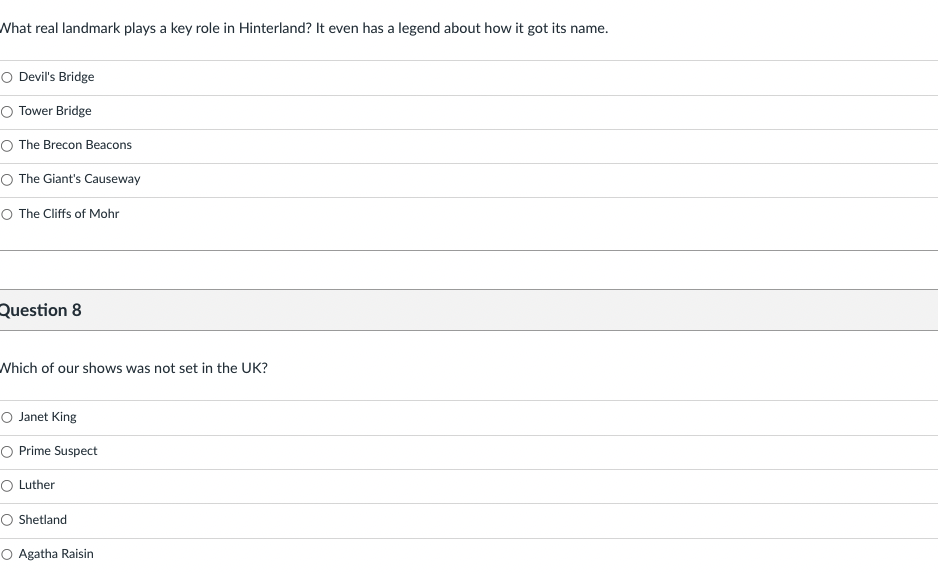 Solved What real landmark plays a key role in Hinterland? It | Chegg.com