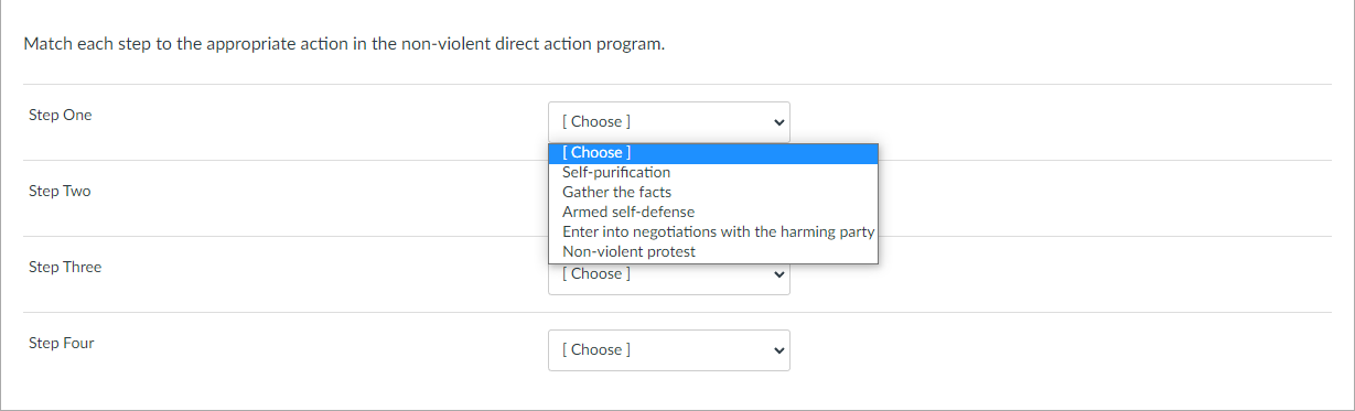 Solved Match each step to the appropriate action in the | Chegg.com Solved Match each step to the appropriate action in the | Chegg.com