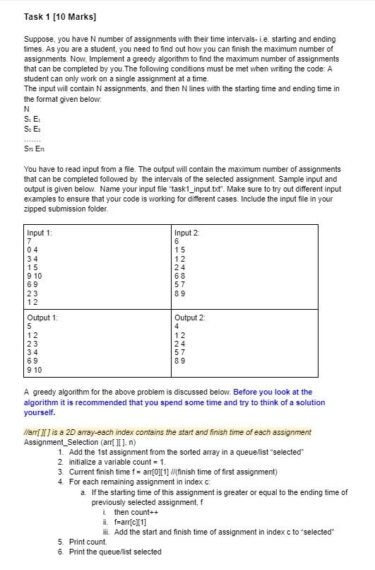 Solved Must use java . For each problem, you must take | Chegg.com