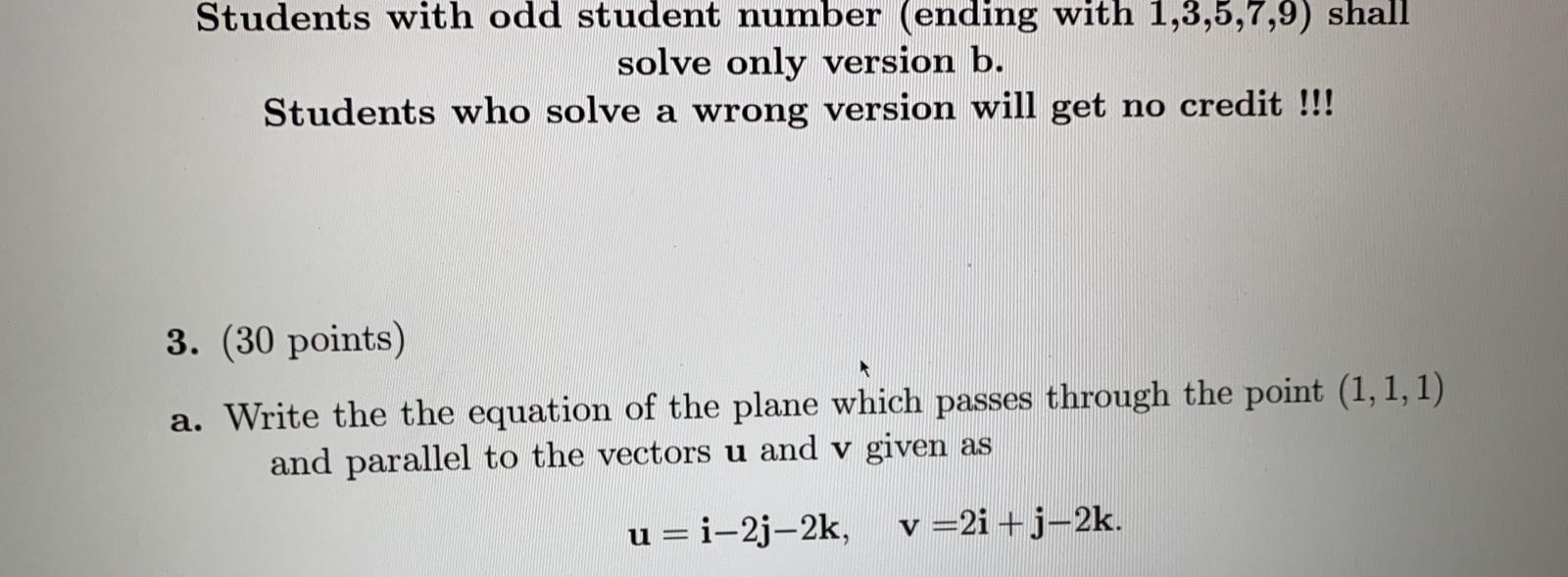 Solved Students with odd student number (ending with | Chegg.com