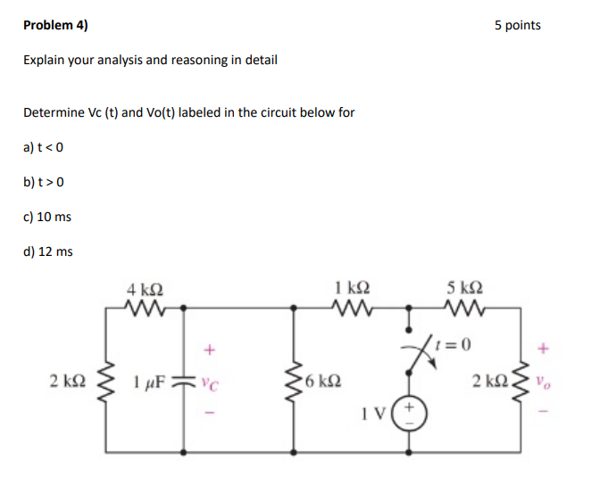 Solved Explain your analysis and reasoning in detail | Chegg.com