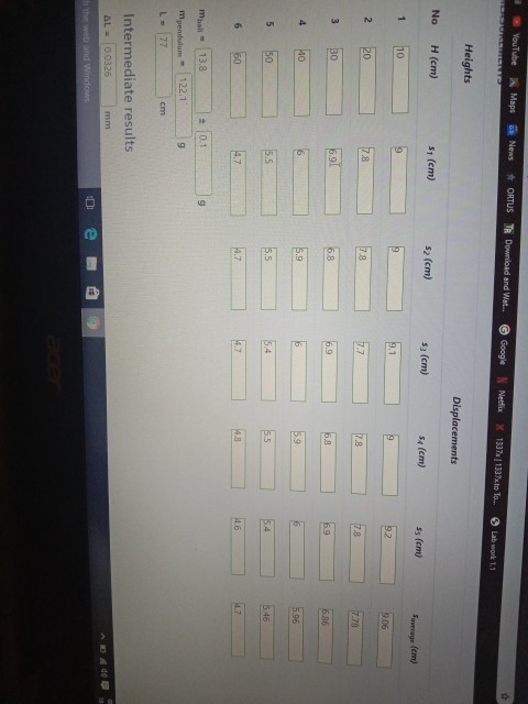 Solved find the absolute error and percentage error of the | Chegg.com
