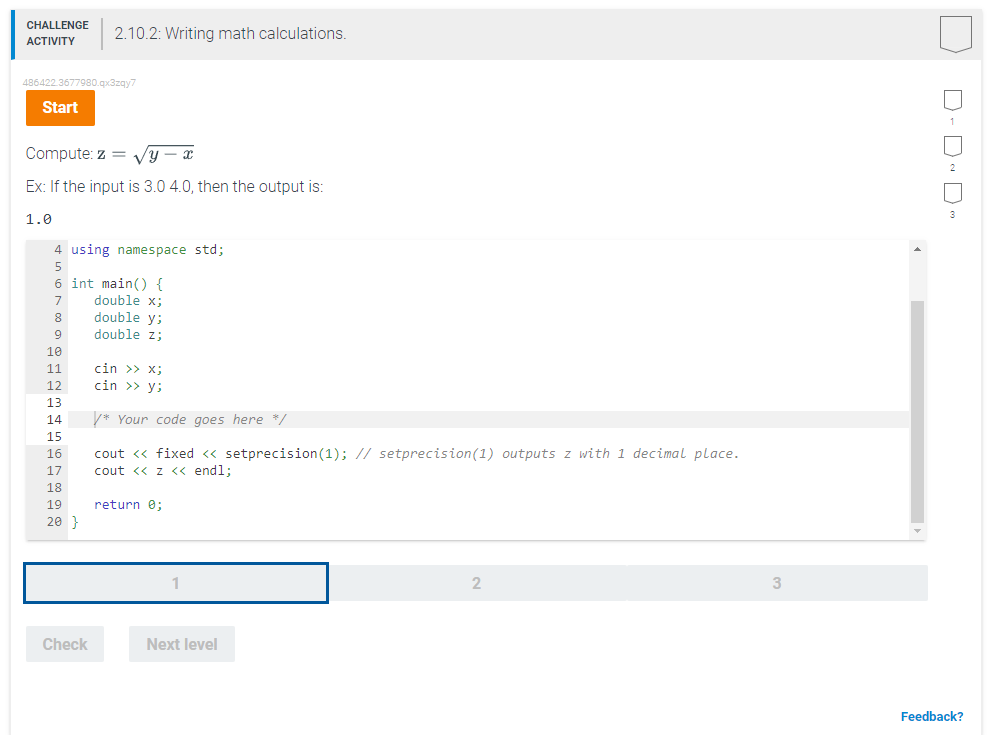 Solved 2.10.2 | Chegg.com