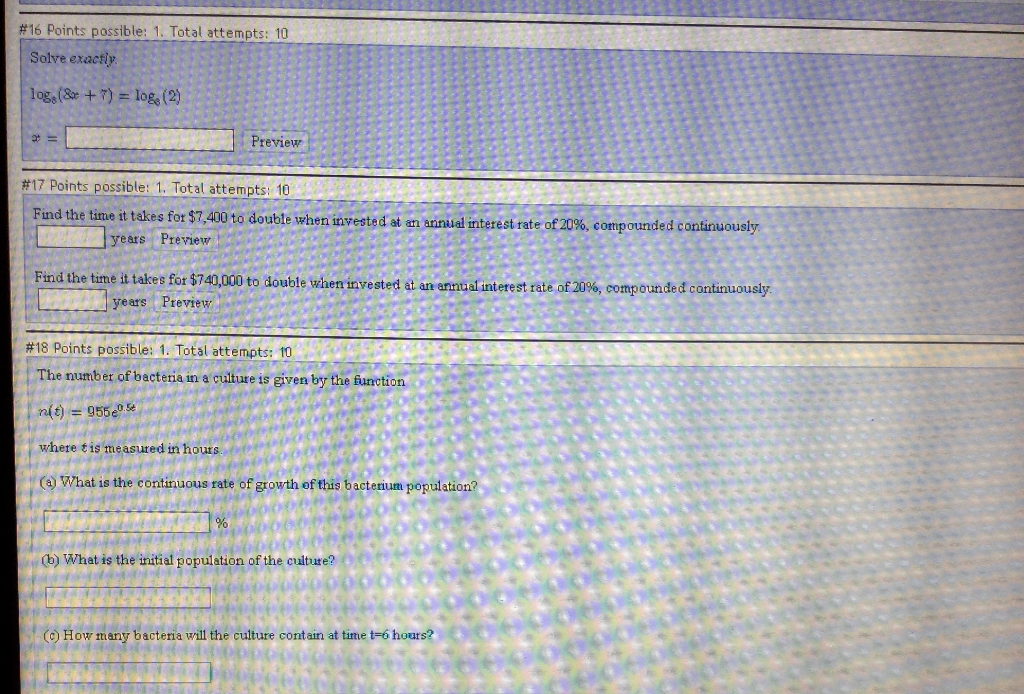 Solved #4 Points possible: 1. Total attempts: 10 The | Chegg.com
