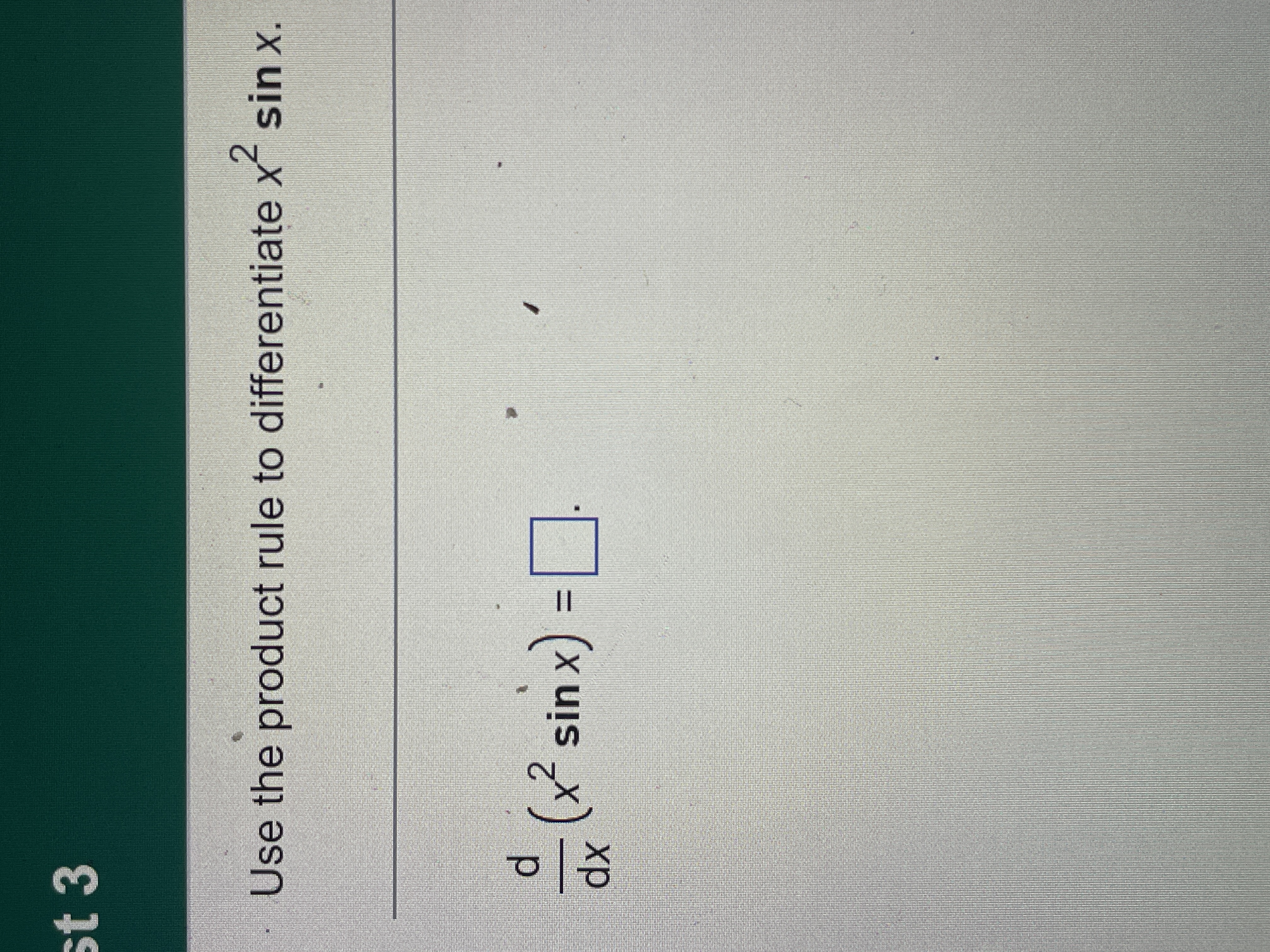 Solved differentiate | Chegg.com