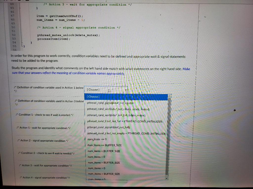 Consider the following code (do not worry about the | Chegg.com