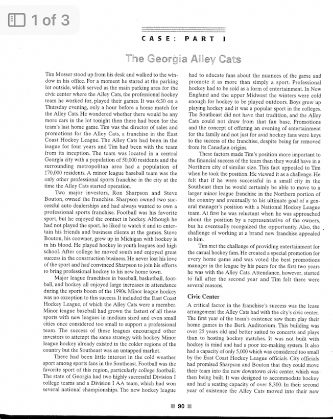 Solved 1a. Discuss the alternatives available to Tim Mosser | Chegg.com