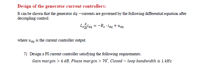 Variable-speed wind power station: Consider the | Chegg.com
