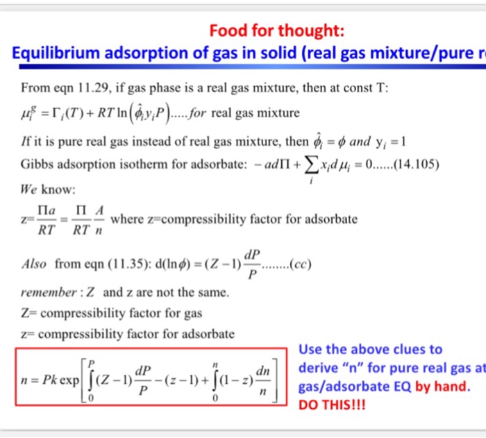How do you derive the given formula for n from the | Chegg.com