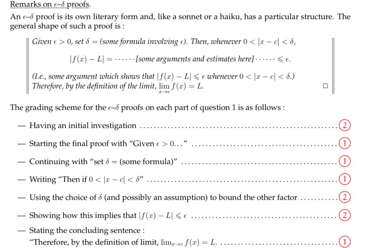 Solved 1. Find (and give an ϵ−δ proof for) the following | Chegg.com
