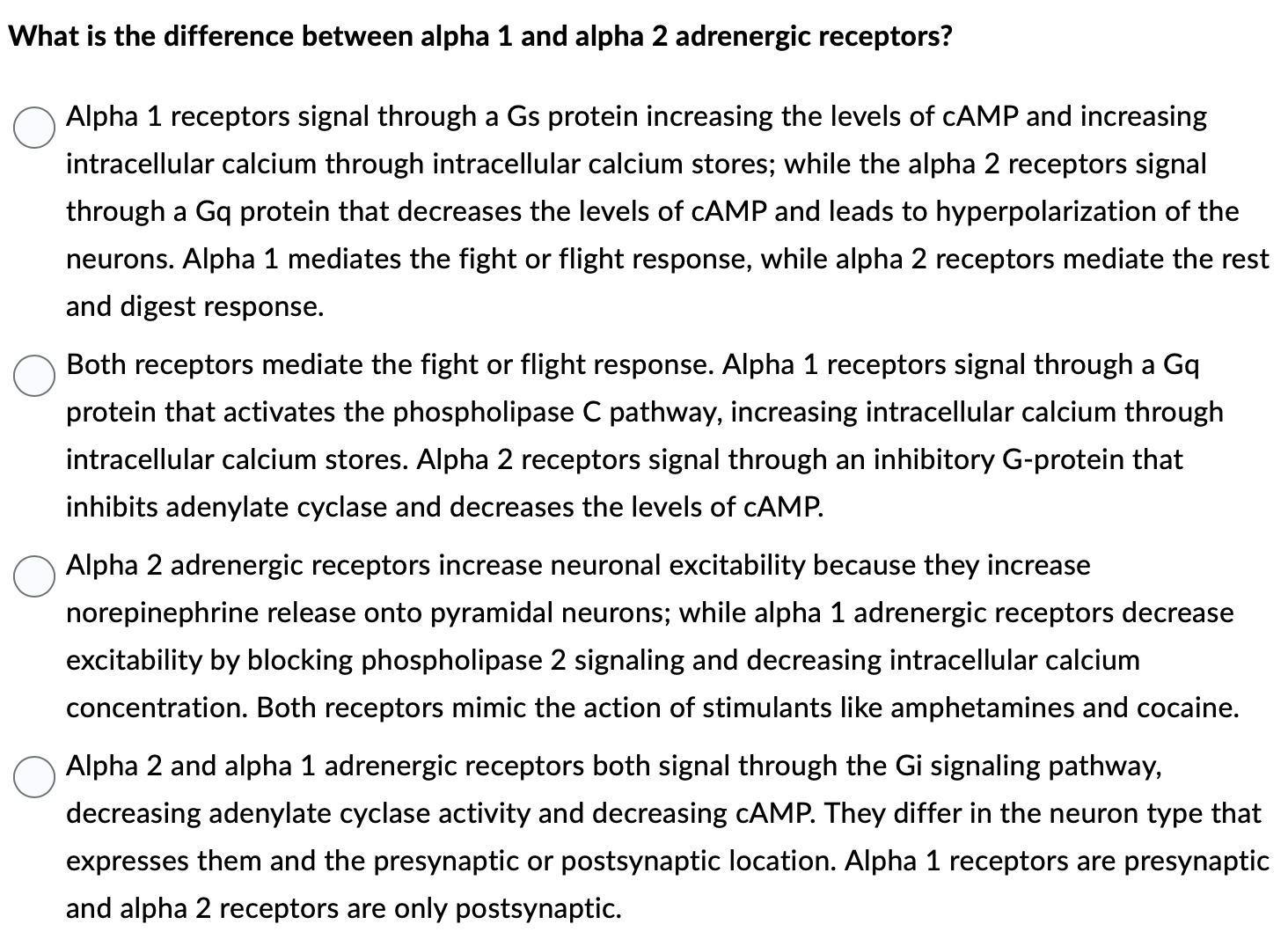 Solved What is the difference between alpha 1 and alpha 2 | Chegg.com