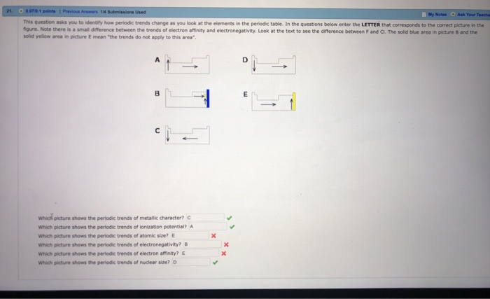 Solved In each of the examples below select the choices | Chegg.com