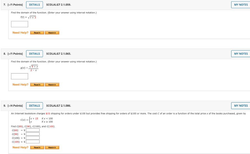Solved 1 [ 1 Points] Details Scolalg7 2 1 010 Express The