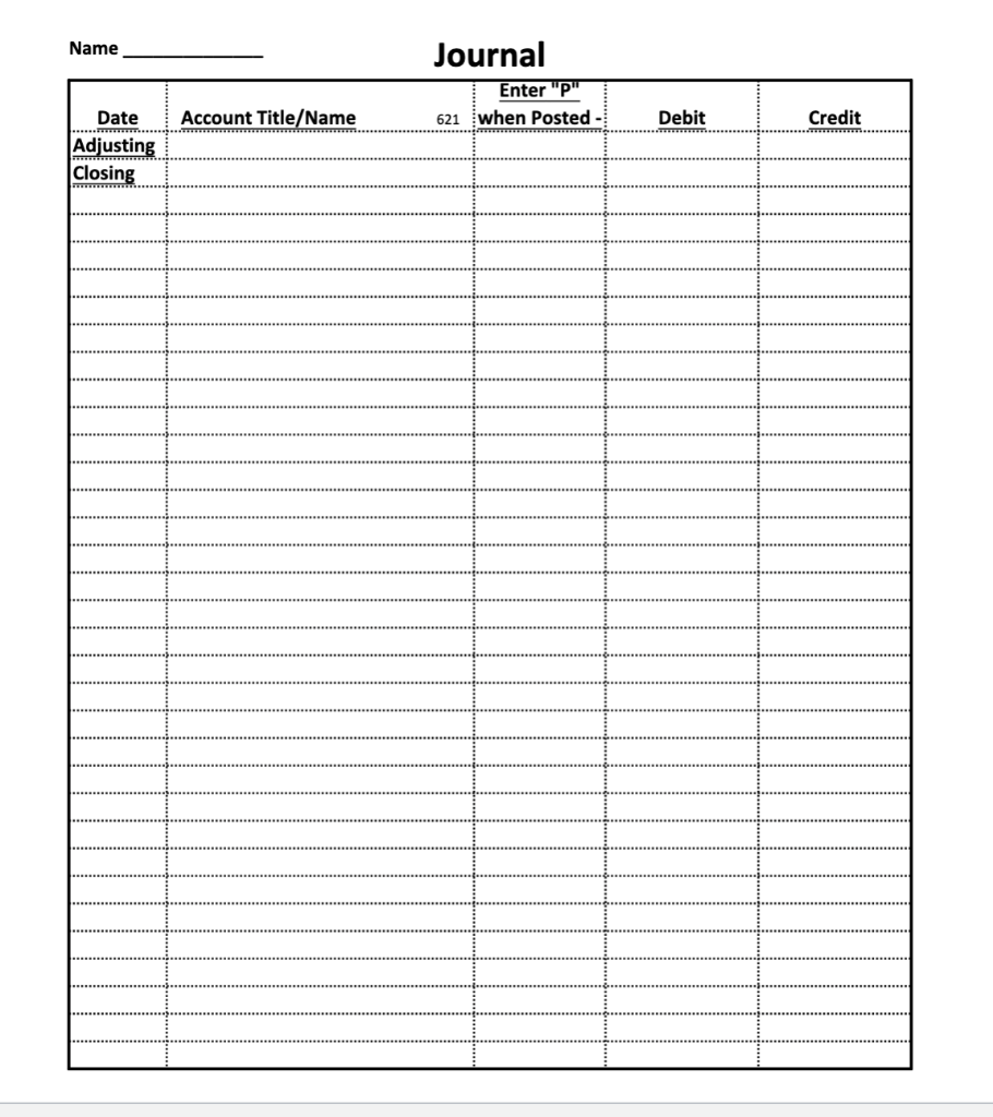 Solved 1 Accounting 2301 Instructions and Information for | Chegg.com