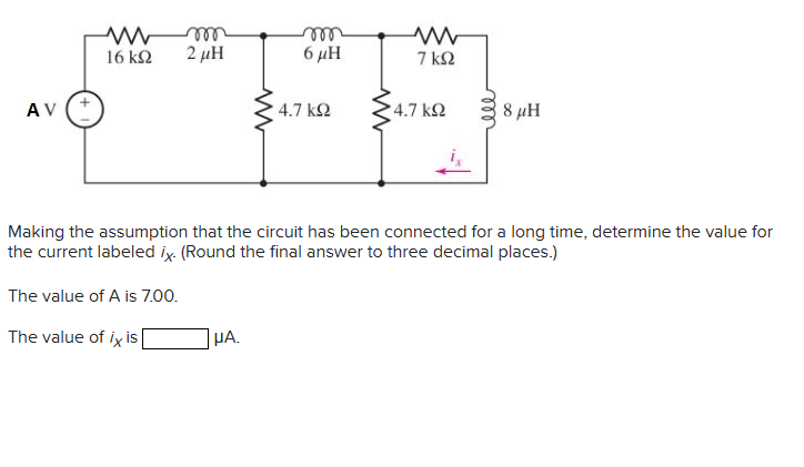 Solved Making the assumption that the circuit has been | Chegg.com