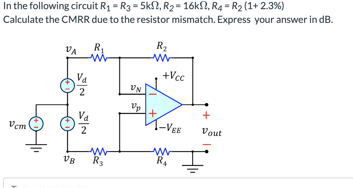 Solved In the following circuit | Chegg.com