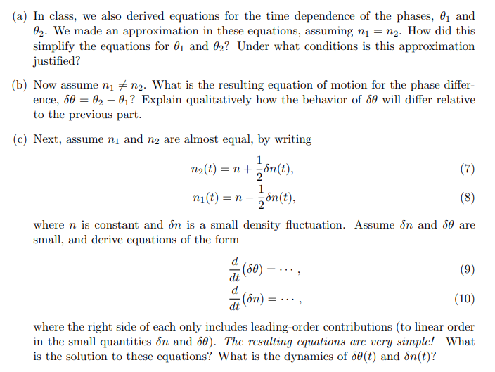 Solved 3) Josephson junction In class, we derived equations | Chegg.com
