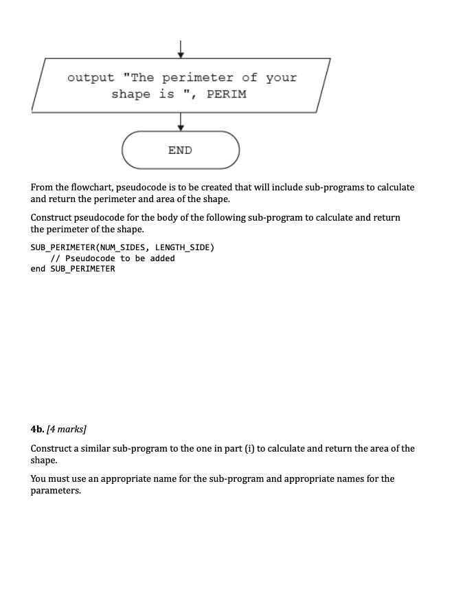 Solved 1a. [2 marks] A teacher would like a simple program | Chegg.com