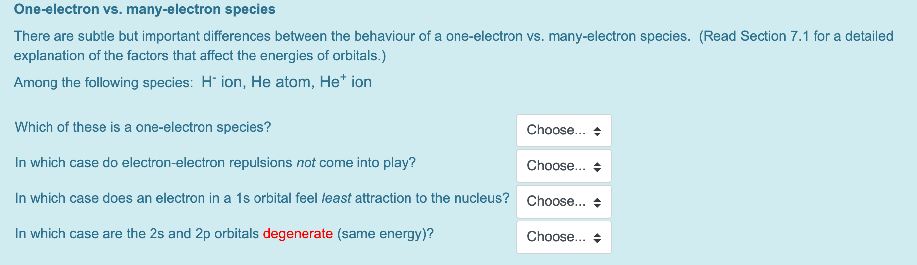 Solved Electron Configurations Identify The Species Write