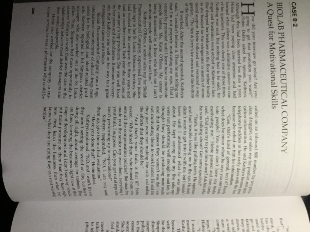 Solved CASE 8-2 BIOLAB PHARMACEUTICAL COMPANY A Quest for | Chegg.com