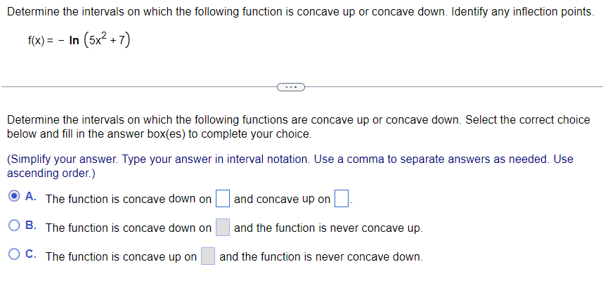 Solved Determine the intervals on which the following | Chegg.com