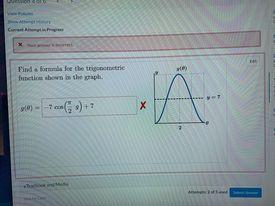 Solved Find a forme the time function shown in the graph. | Chegg.com