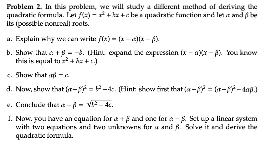 Solved Problem 2. In this problem, we will study a different | Chegg.com