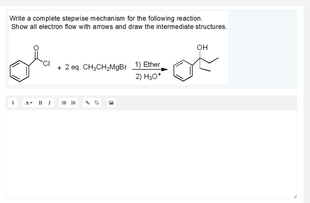 Solved Write a complete stepwise mechanism for the following | Chegg.com