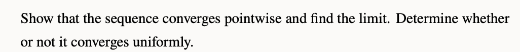 Solved 3. (10 points) Consider the sequence {fn}n∈N defined | Chegg.com