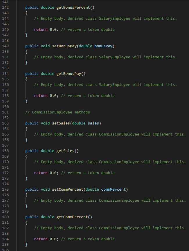 Solved JAVA: Inheritance & Polymorphism Here are parts of | Chegg.com