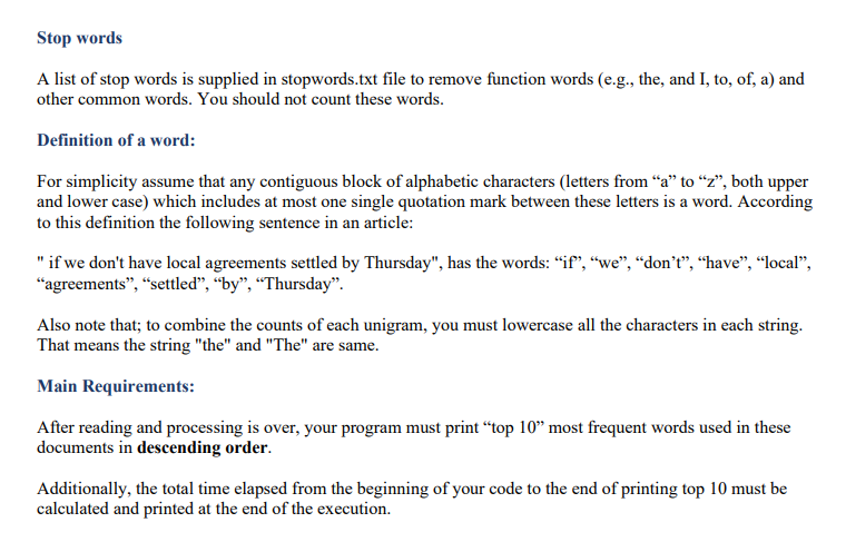 Solved Write A C Console Application That Reads And Counts 3655
