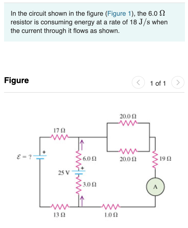 Solved In the circuit shown in the figure (Figure 1), the | Chegg.com