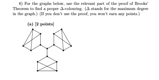 For the graphs below, use the relevant part of the | Chegg.com