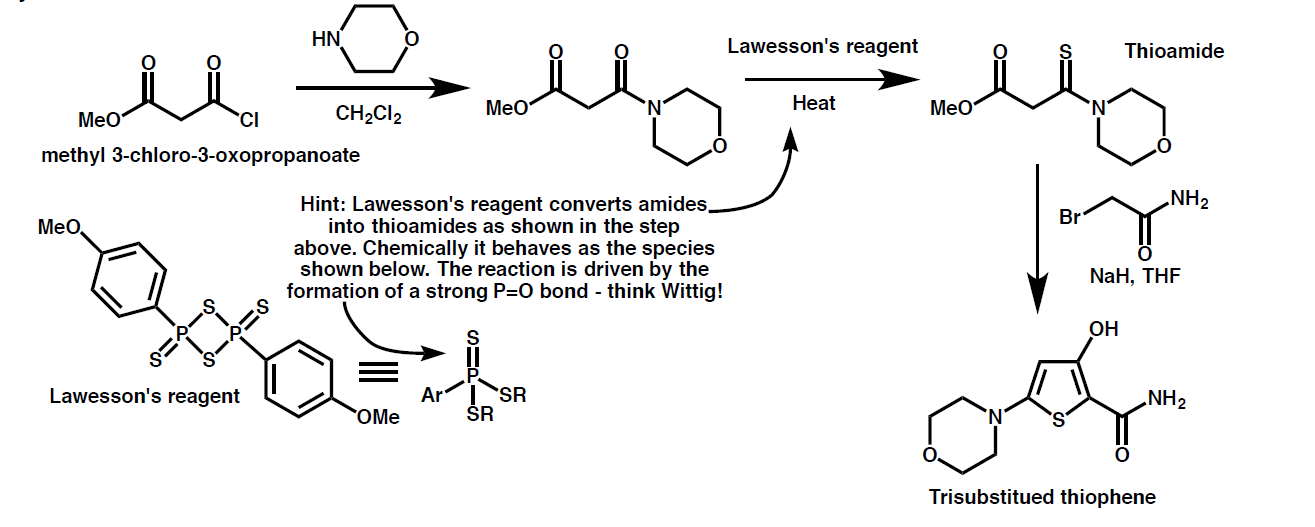Solved ло CH₂Cl2 Hint: Lawesson's reagent converts amides. | Chegg.com