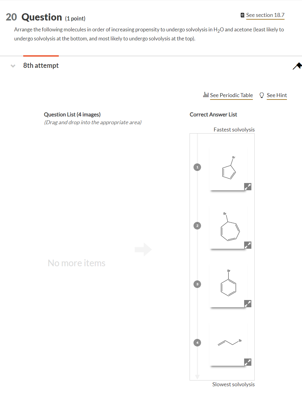 Solved Question List (4 ﻿images)(Drag and drop into the | Chegg.com