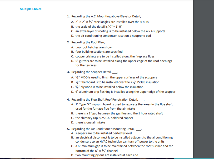Multifamily Dwelling-Plans 6. CHAPTER Trade | Chegg.com